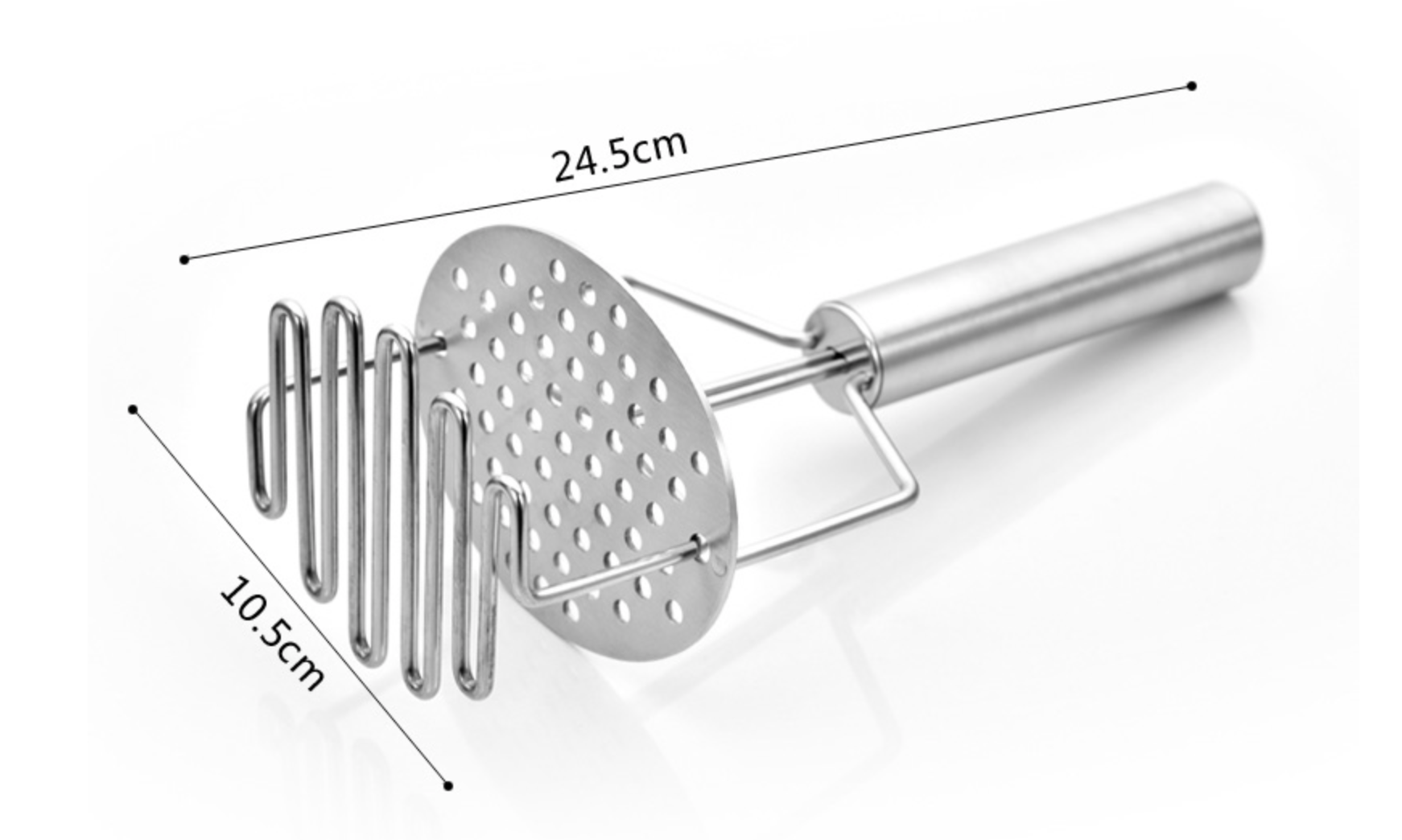 Premium Dual-Action Potato Masher – Joymade Kitchen